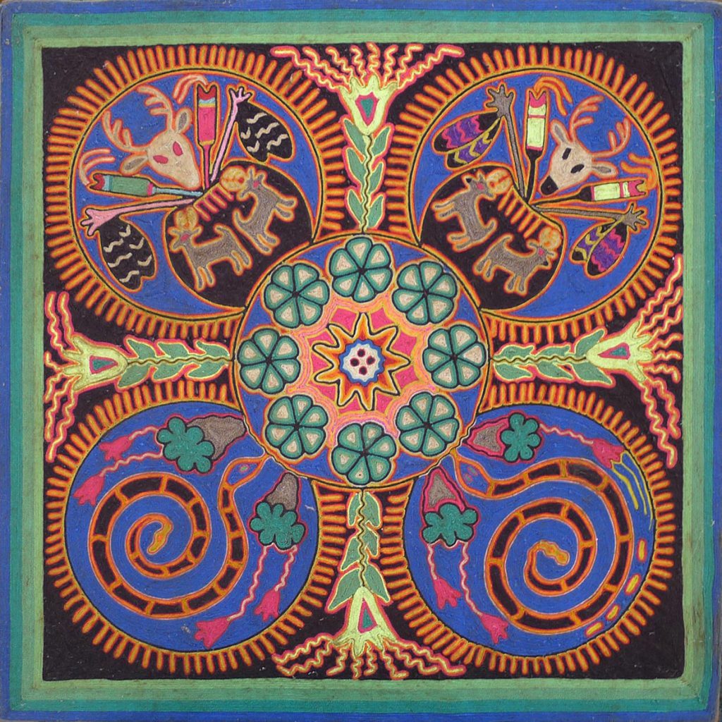 Octopus's Garden hostel - Huichol art gallery - Tatewari (Dios Fuego)