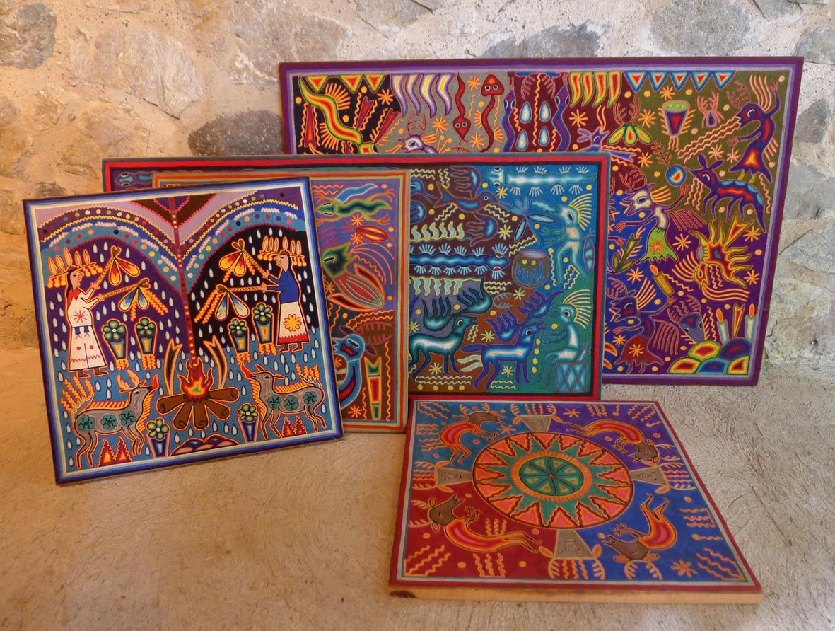 Galería de arte Huichol Octopus's Garden Hostel - Nierika, Chaquira y más